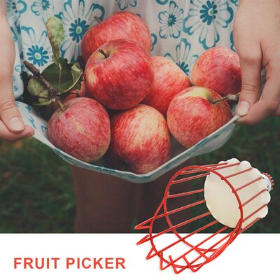 Metal Fruit Picker Fruits Collection Picking Head Tool Garde