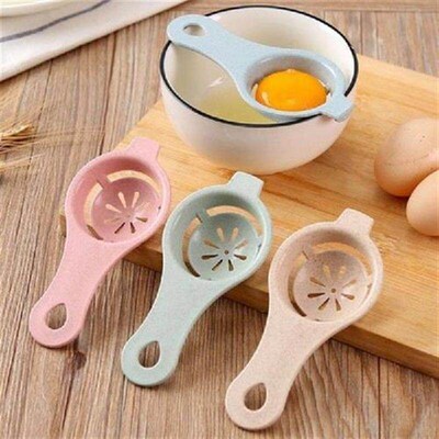 1PC Egg Separator White and Yolk Filter Kitchen Baking