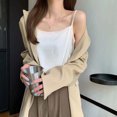 Silk Satin French Style Small Sling Womens Summer New Style