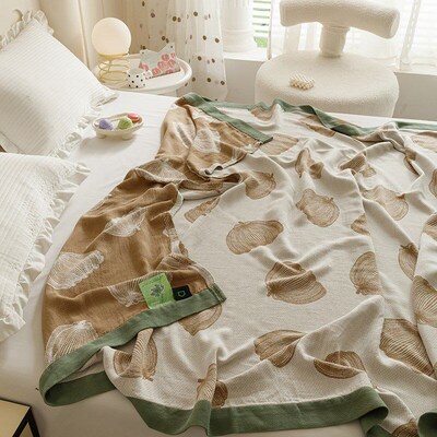 Bamboo Cotton bedcover quilt blanket bedspread sheet  cover