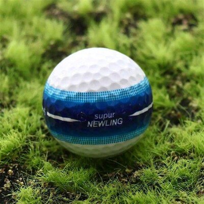 360  Aiming Golf Balls Sky Blue Purple Golf Three Layer