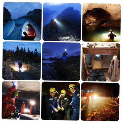 Hands-free LED Headlamp Motion Sensor head lamp头灯headlight