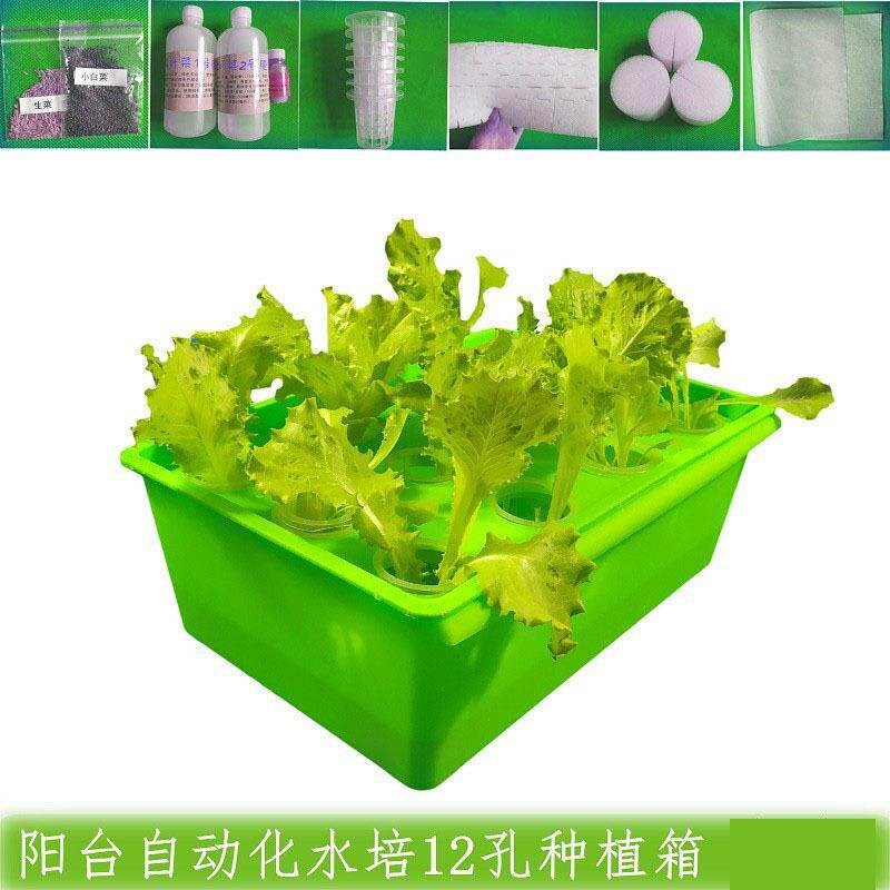 爆款无土栽培设备家庭蔬菜阳台种菜箱水培种菜水耕设备种菜神器种