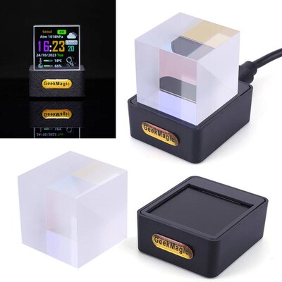 New Crystal Cube Photo Display Holographic Desktop Smart WIF