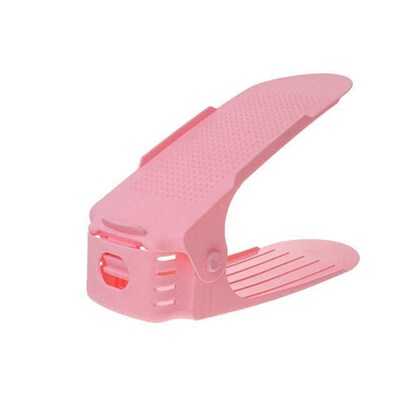 2019Adjuable Double Deck Shoe Rack Holder Space Saving for C