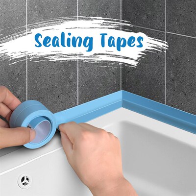 Shower Bath Sealing Tape Strips?PVC Self Adhesive Waterproo