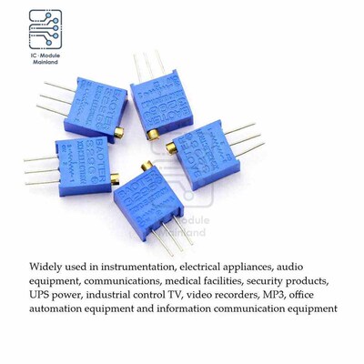 3296W Trimmer Potentiometer Resistance 50R 100R 200R 500R 1K