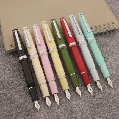 Luxury Jinhao 82 Fountain Pen Transparency Acrylic Pen Spin