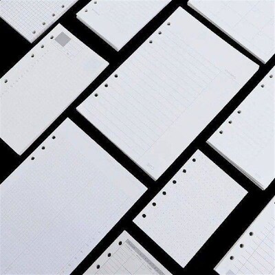 Daily Planner Spiral Binder To do List A5 A6 A7 Line Loose