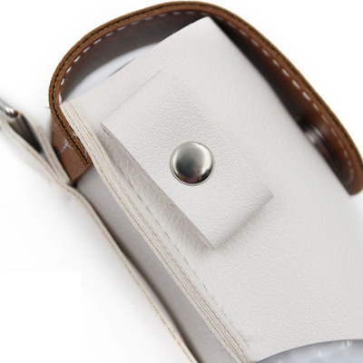 1pc golf ball PU leather waist bag for golf gift pink brown