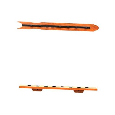 Fishing Rod Wall Rack Organizer Holds up to 8 Rods