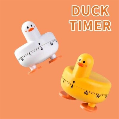 Cartoon Animal Duckling Timer Easy Operate Kitchen Timer
