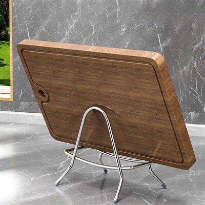 Chopping Board Holder Stainless Steel Pan Lid Rack Cutting
