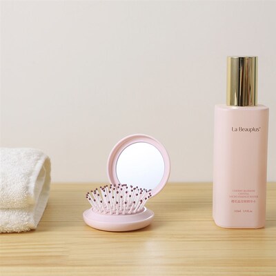 New girl powder compact portable air bag comb round hair
