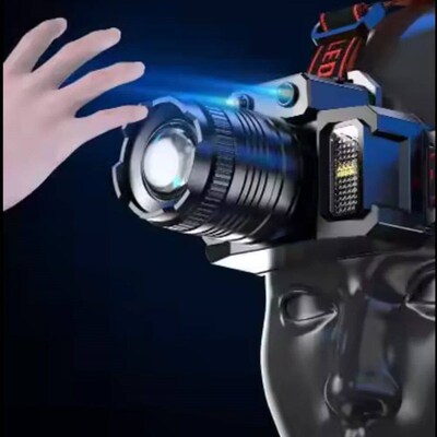 Usb Rechargeable Headlamp Super Bright Head Lamp Motion Sens