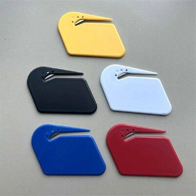 Plastic Mini Letter Openers Universal Rubber Band Cutter