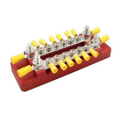 Busbar Terminal B 12-48V Copper Busbar Fire Prevention