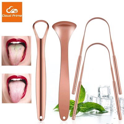 1pc/3pc Tongue Scraper Cleaner Stainless Steel Tongue Scrape