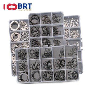Shaft Retaining Combination C- Circlip Elastic Snap Ring  E