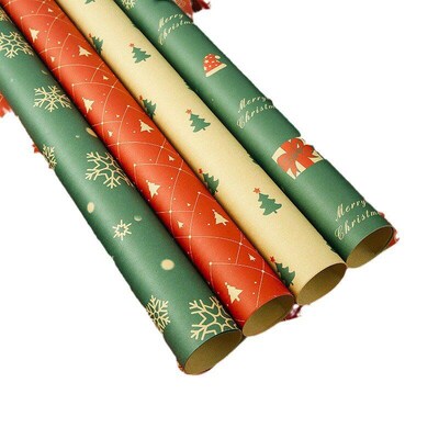 10pcs gift wrapping paper roll present wrapper 礼物包装纸