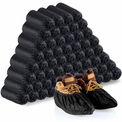 Dipoable Boot Shoe ver 100 Count Foot Bootie Shoe vering Non