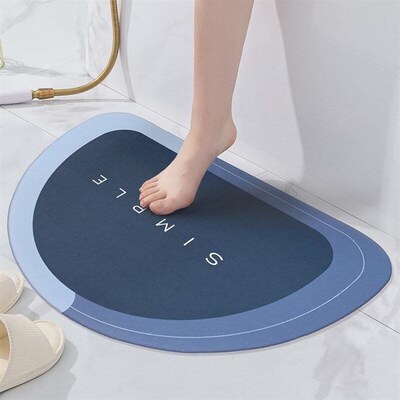 Shower Room Absorbent floor mat Non-slip foot mat TOILET car
