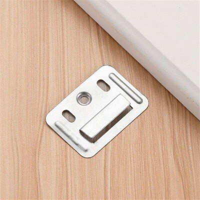100 Pcs Wall Buckle Clothes Rack Easel Kit Hook Integrated