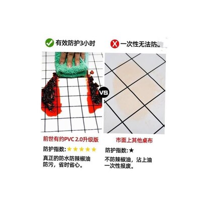 Tablecloth Waterproof Table CoveEr Cloth Round Rectangular