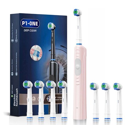 Intelligent electric toothbrush, adult rotating fully automa