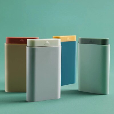 Fashion Portable Nordic Style Pill Box Tablet Pillbox Dispen