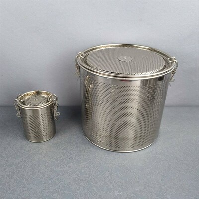 Stainless Steel Round Braised Material Basket Braised Meat S