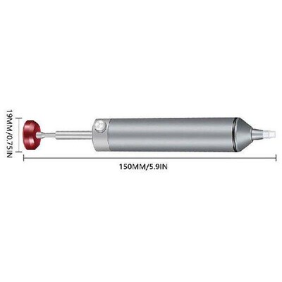1PCS Silver Solder Sucker No Clog Desoldering Pump For