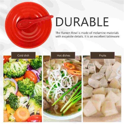 Ramen Bowl Set Soup Bowls Big Household Delicate Noodle