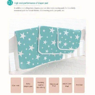 1PCS Cotton Absorbent Adorable Incontinence Diaper Rash