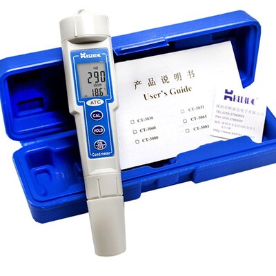 柯迪达CT-3030 CT-3031家用电导率笔便携笔式水质检测仪导电EC计