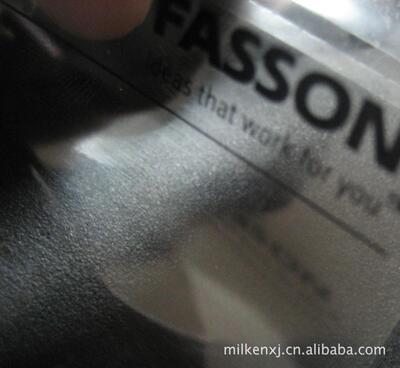 义乌印制fasson-MZ0321聚碳酸酯高强度磨砂半透明QR码无尘铭版厂