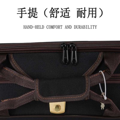 MEIDASI  小提琴箱包三角盒防震防水轻便帆布双肩背手提方盒琴盒