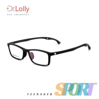 DR.LOLLY眼镜运动功能眼镜眼镜框鼻托镜腿均可调节镜架近视眼镜