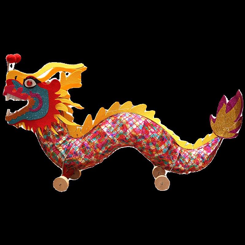 甲辰龙年传统民俗手工中国风舞龙灯笼大型龙形拖拉宫灯中秋节成品