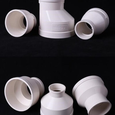 180pvc大小头变径弯头水管头异径110转160变异径接大小pvc管总成