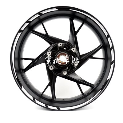 HYOSUNG 骁胜GV300S 改装 轮毂贴 钢圈贴 16寸 防水 反光拉花贴纸