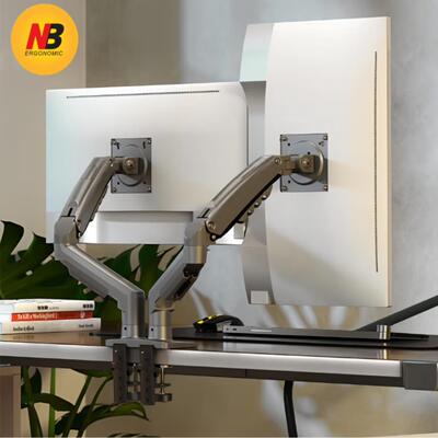 Nb双屏显示器支架电脑显示器支架机械臂双屏双屏支架F160-G