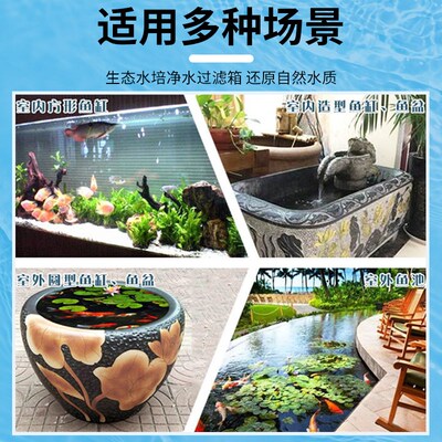 伴巢过滤箱工业风鱼缸鱼池滴流过滤系统外置过滤盒滴流盒循环增氧