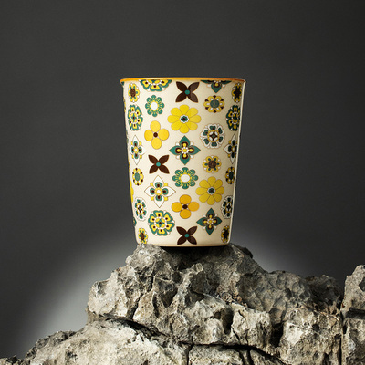 汝窑大唐宝相茶杯陶瓷主人杯单杯个人专用大容量可乐杯喝水杯茶具