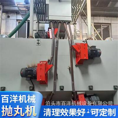 通过式抛丸机喷砂除锈清理设备厂家直销百洋机械