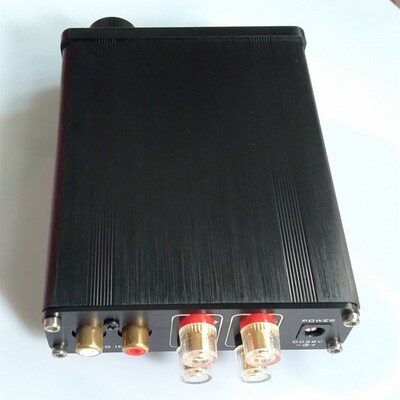 雷声L5纯后级数字功放TDA7498E芯片家用100W全铝外壳音质纯净