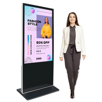 43Inch LCD HD Android OS Vertical Digital Signage Display