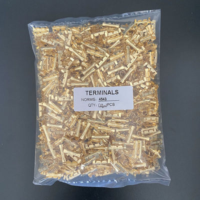 1000只铜扣DJ4543长型并线扣接线端子电线连接器线扣冷压中间接头