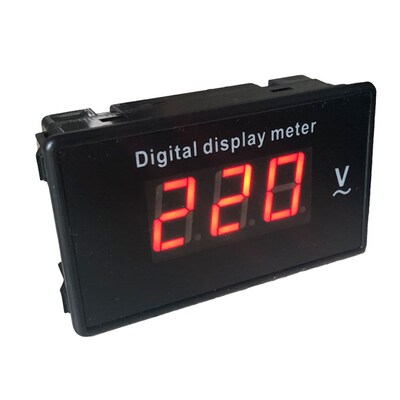 数字交流电压表 AC110V 220V 380V 数显表头 D8520 AV817 85L17