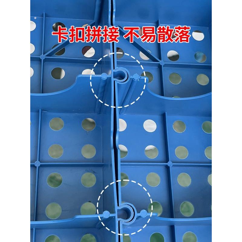 防潮垫板塑料托盘卡板栈板仓库地垫家用加高底座超市地台垫高地架